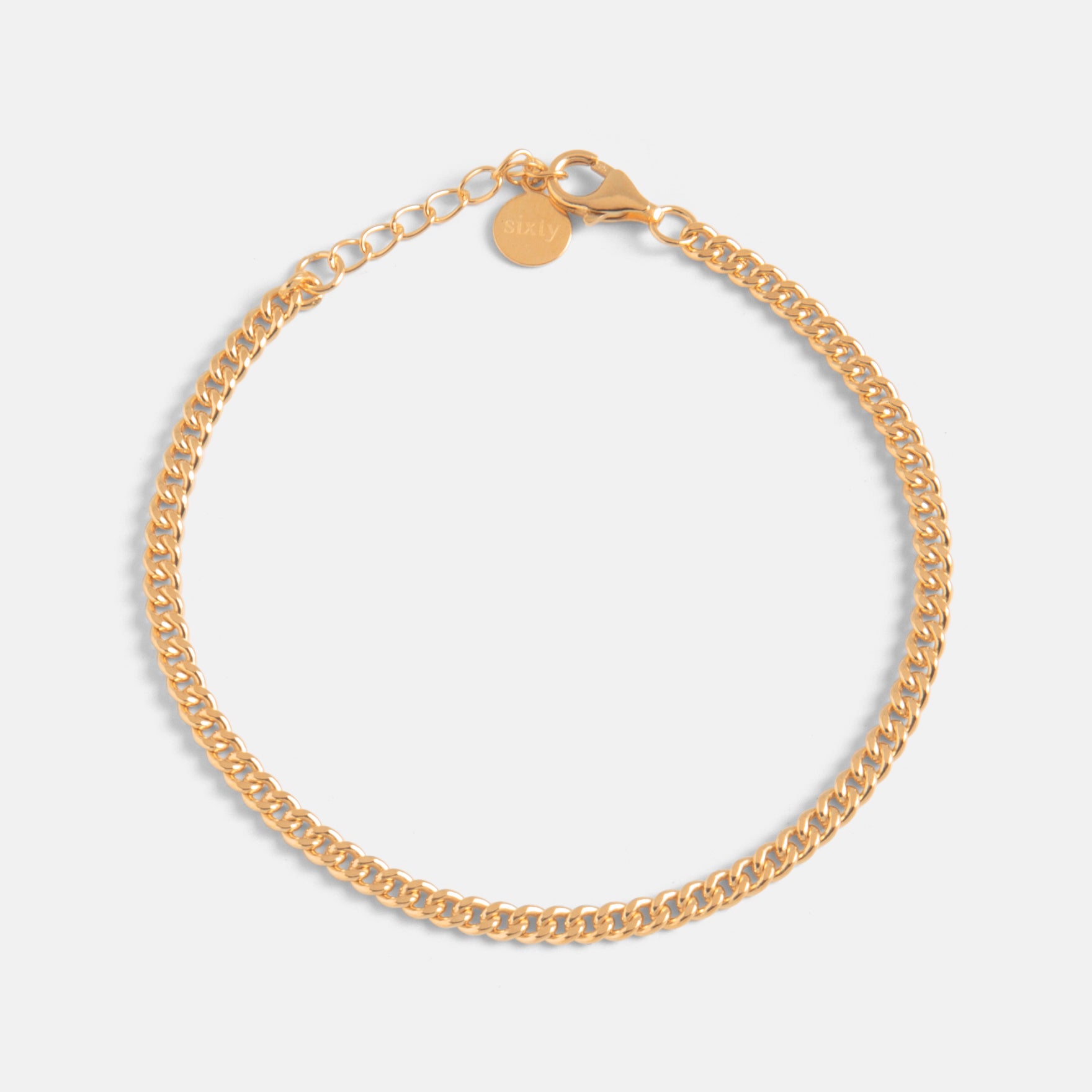 Single Curb Chain Bracelet – SIXTY STAX