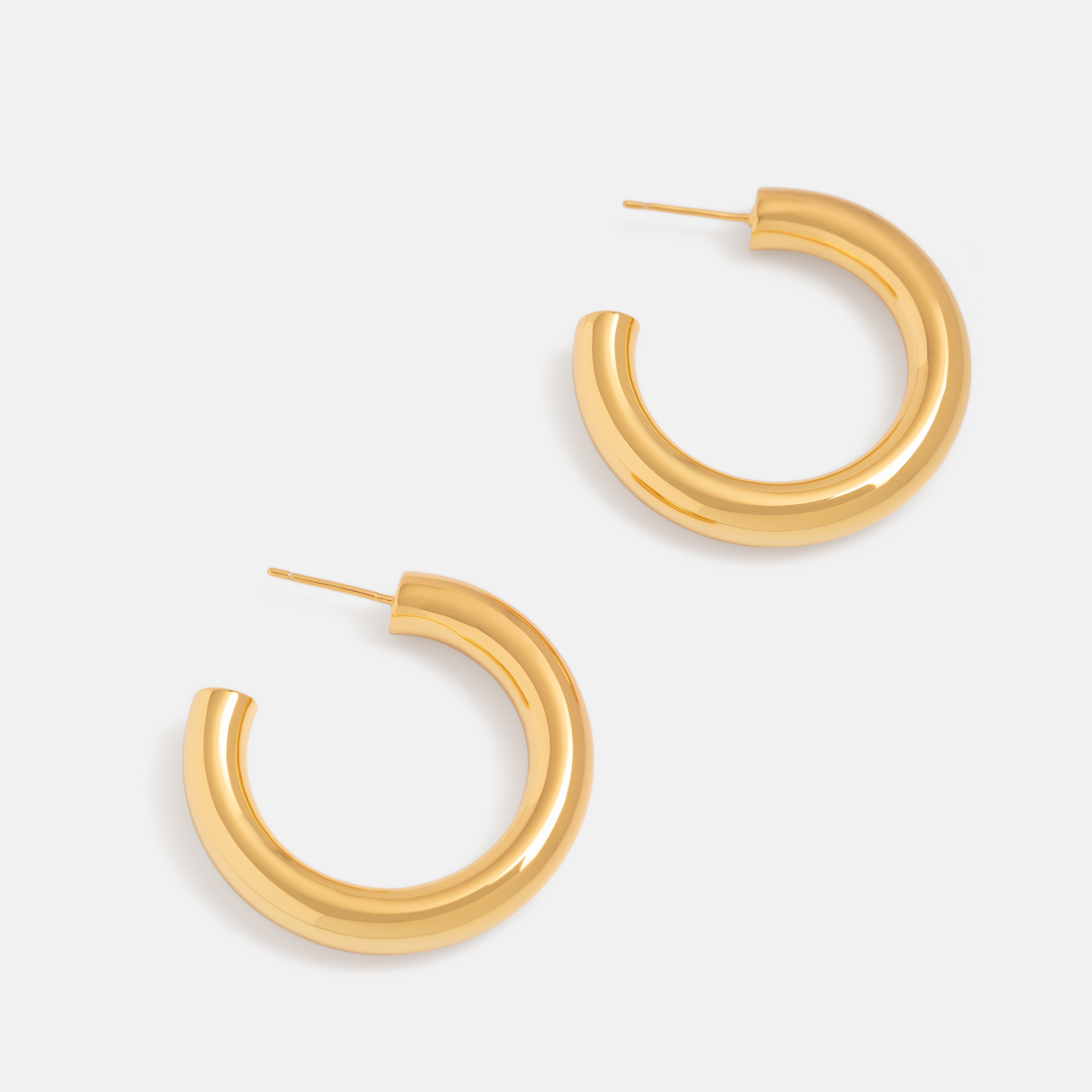 Midi Tube Hoops – SIXTY STAX