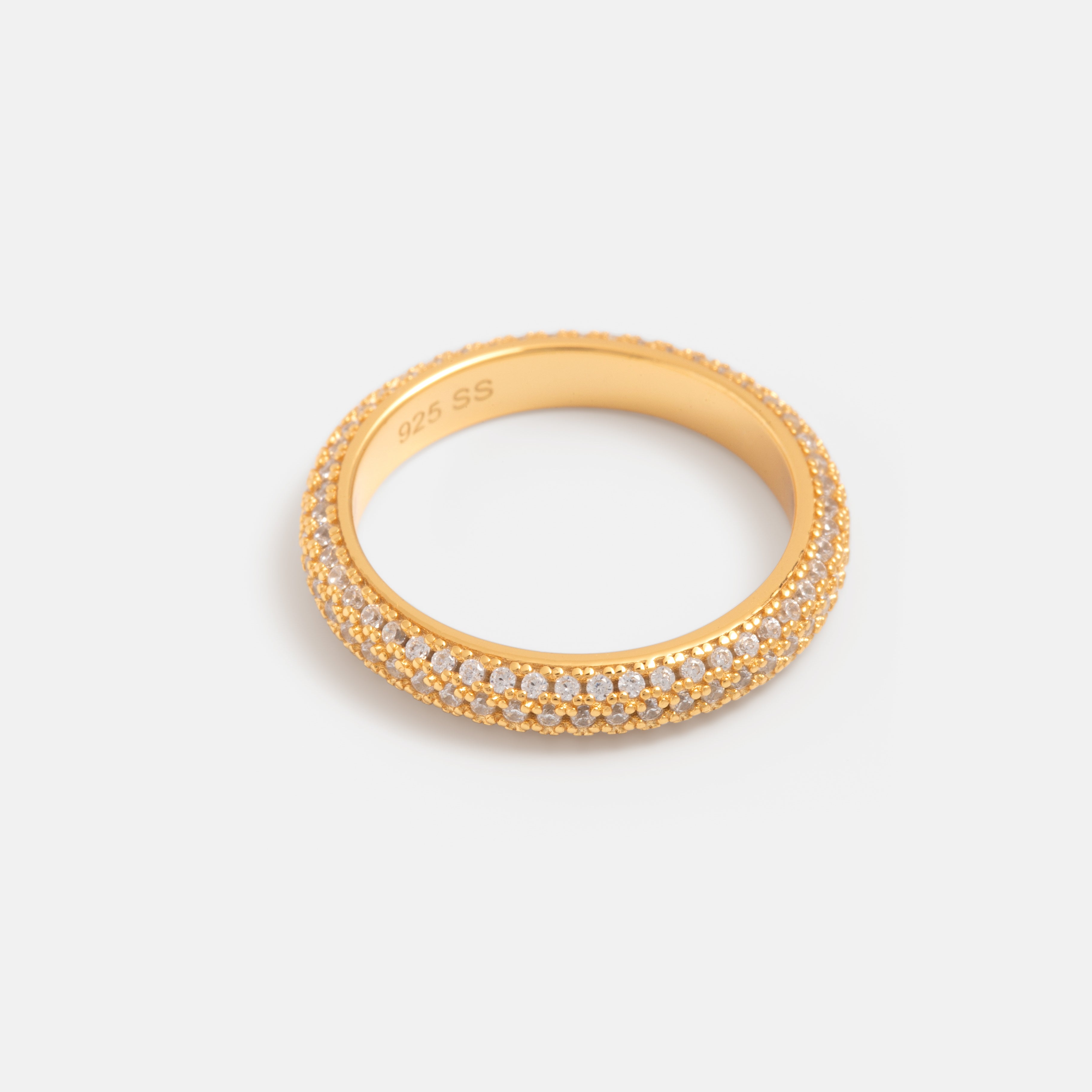 Pavé Stacking Ring – SIXTY STAX